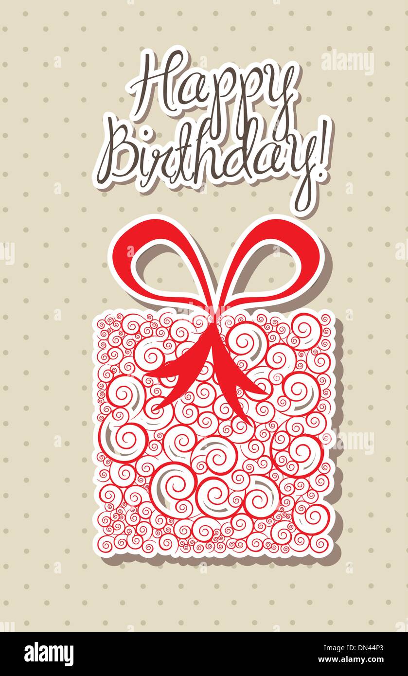 Happy birthday luxury birthday Stock Vector Images - Alamy