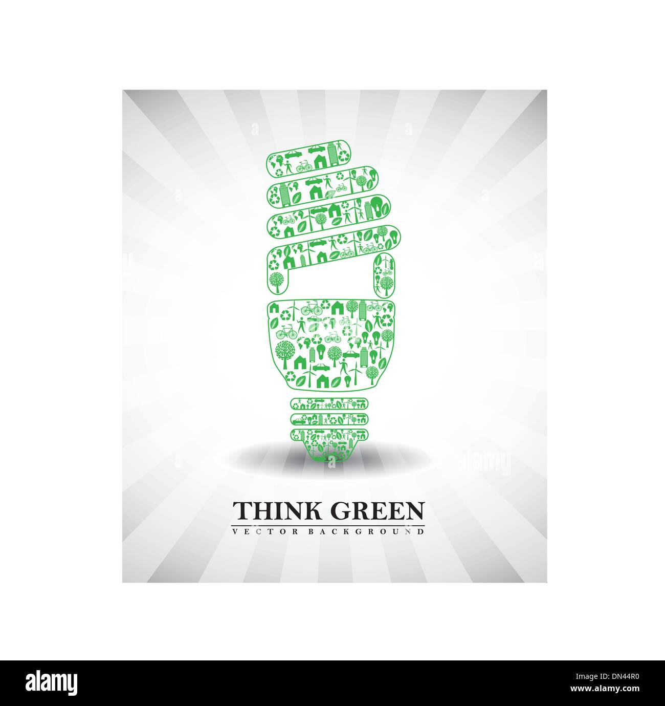 Spring green map Cut Out Stock Images & Pictures - Alamy