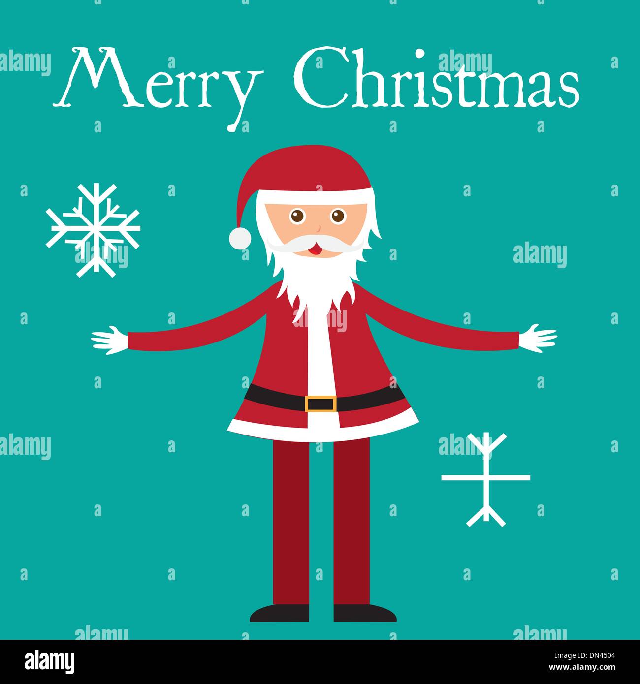 Fat santa Stock Vector Images - Alamy