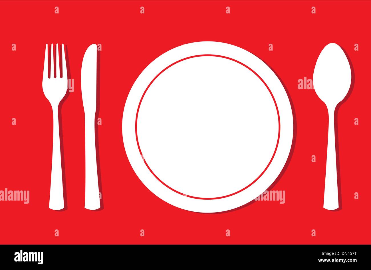 Dinner text Stock Vector Images - Alamy