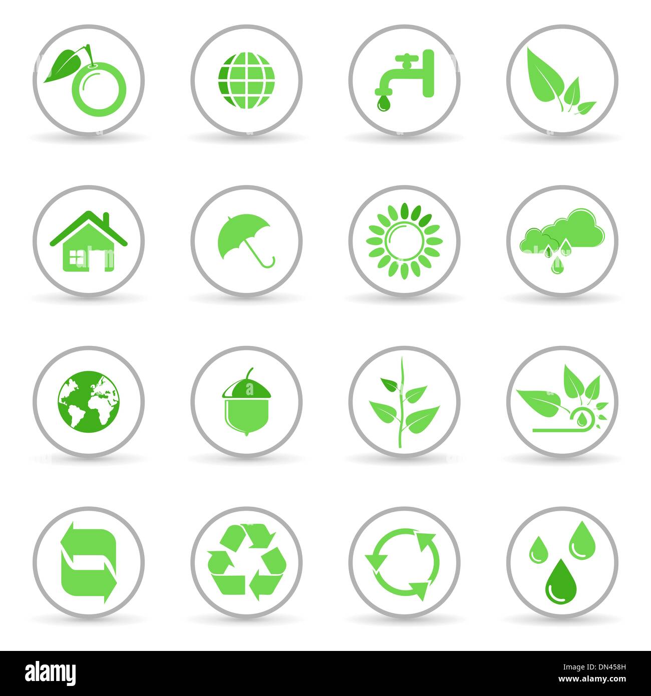 Environmental protection icon hi-res stock photography and images - Alamy