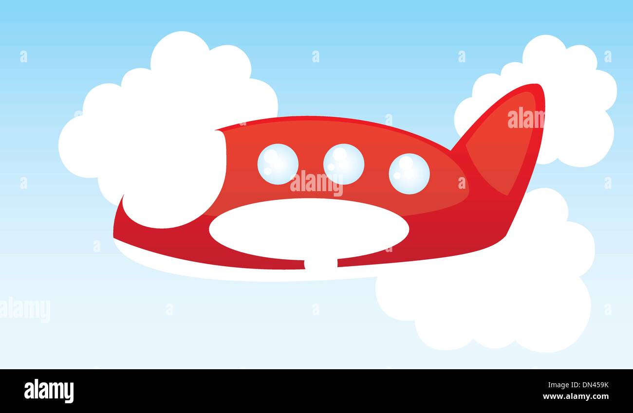 air plane vector Stock Vector Image & Art - Alamy