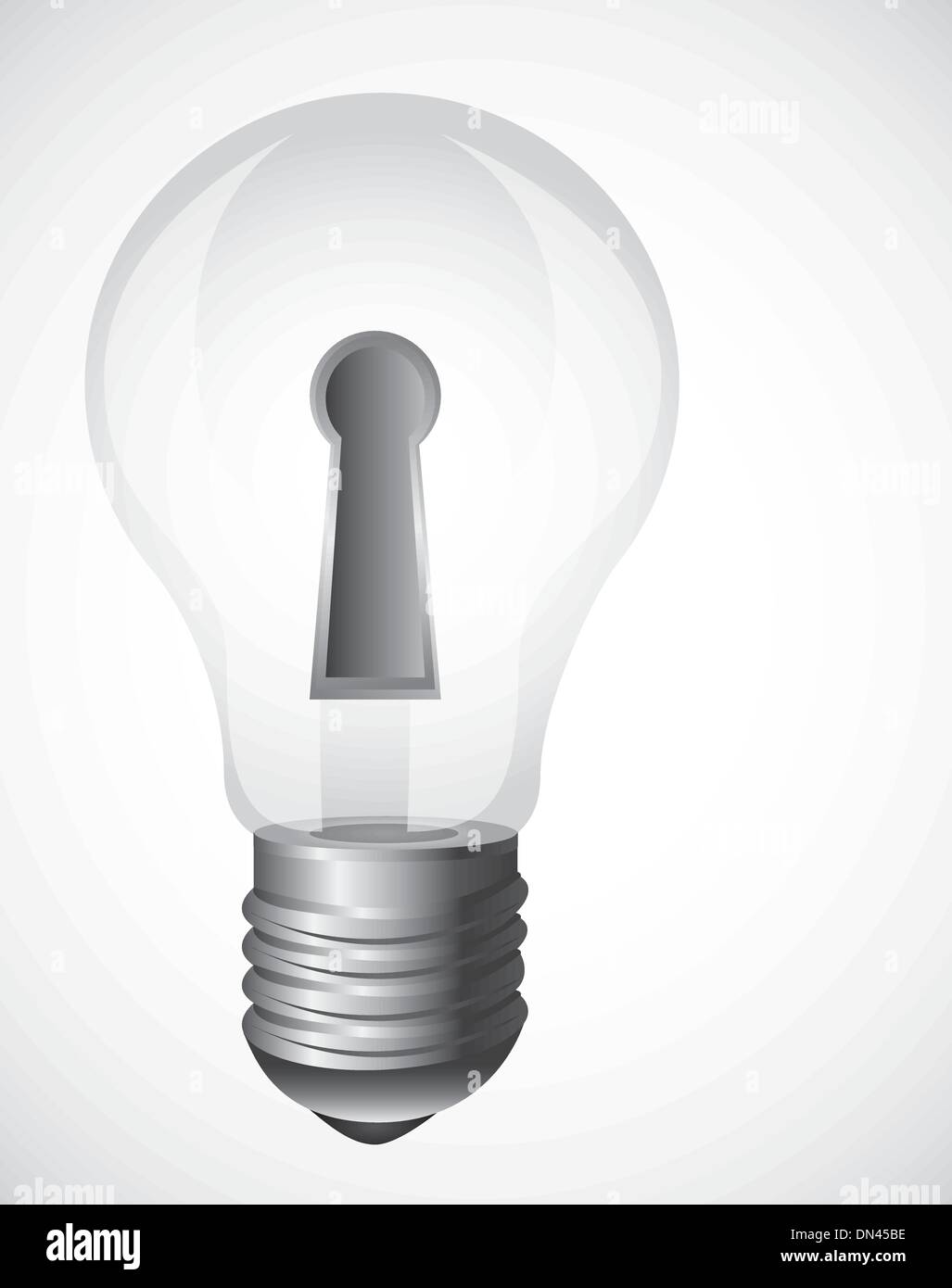Light bulb turned off Stock Vector Images - Alamy