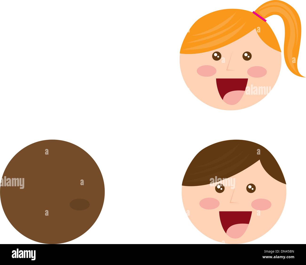 cute child cartoons Stock Vector Image & Art - Alamy