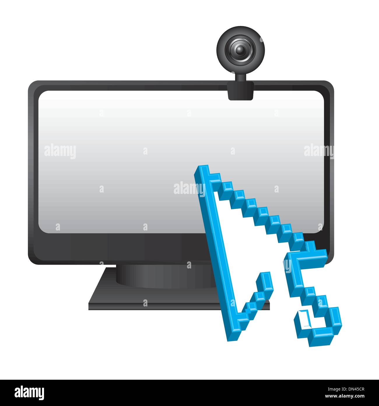 Camera lcd screen Stock Vector Images - Alamy