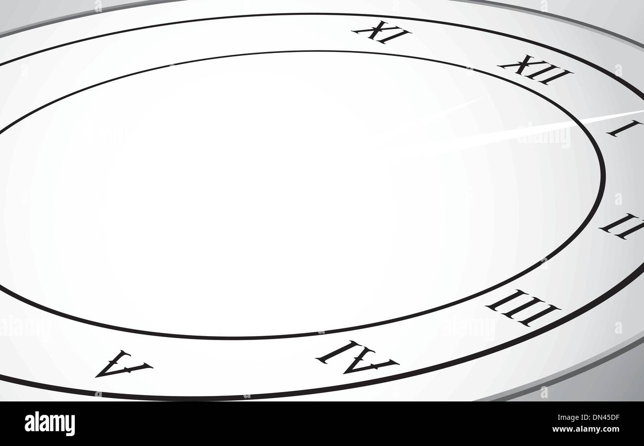 clock with perspective Stock Vector Image & Art - Alamy