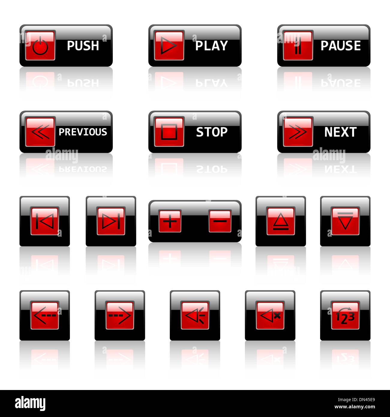 Vector buttons hi-res stock photography and images - Alamy Vector buttons hi-res stock photography and images - Alamy
