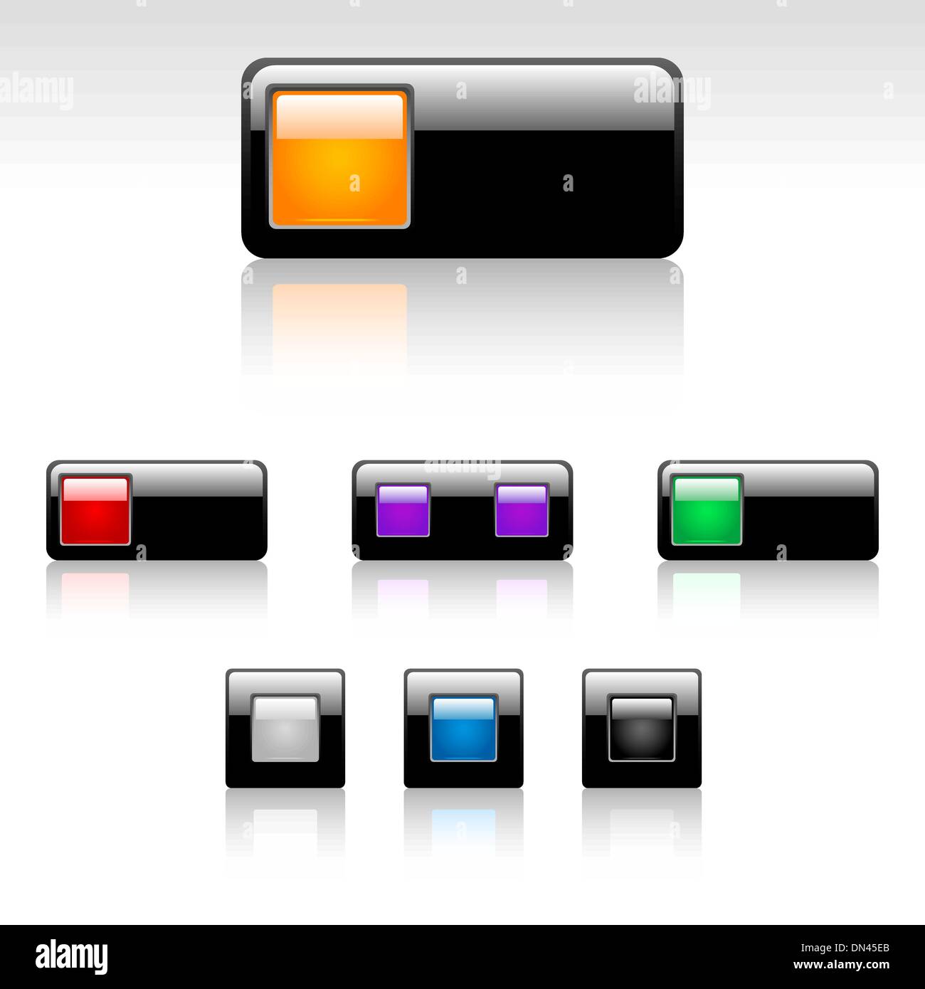 Seven vector vectors hi-res stock photography and images - Alamy