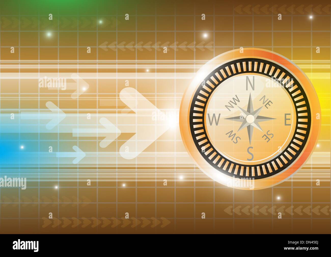 Abstract compass background colourful Stock Vector Image & Art - Alamy