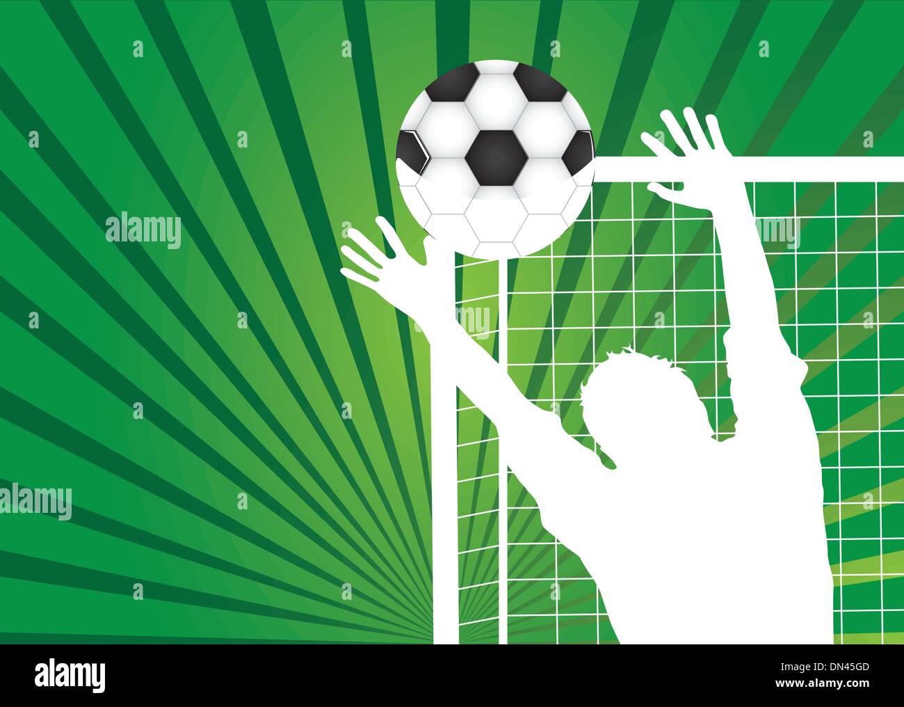 Goalkeeper vector vectors Stock Vector Images - Alamy