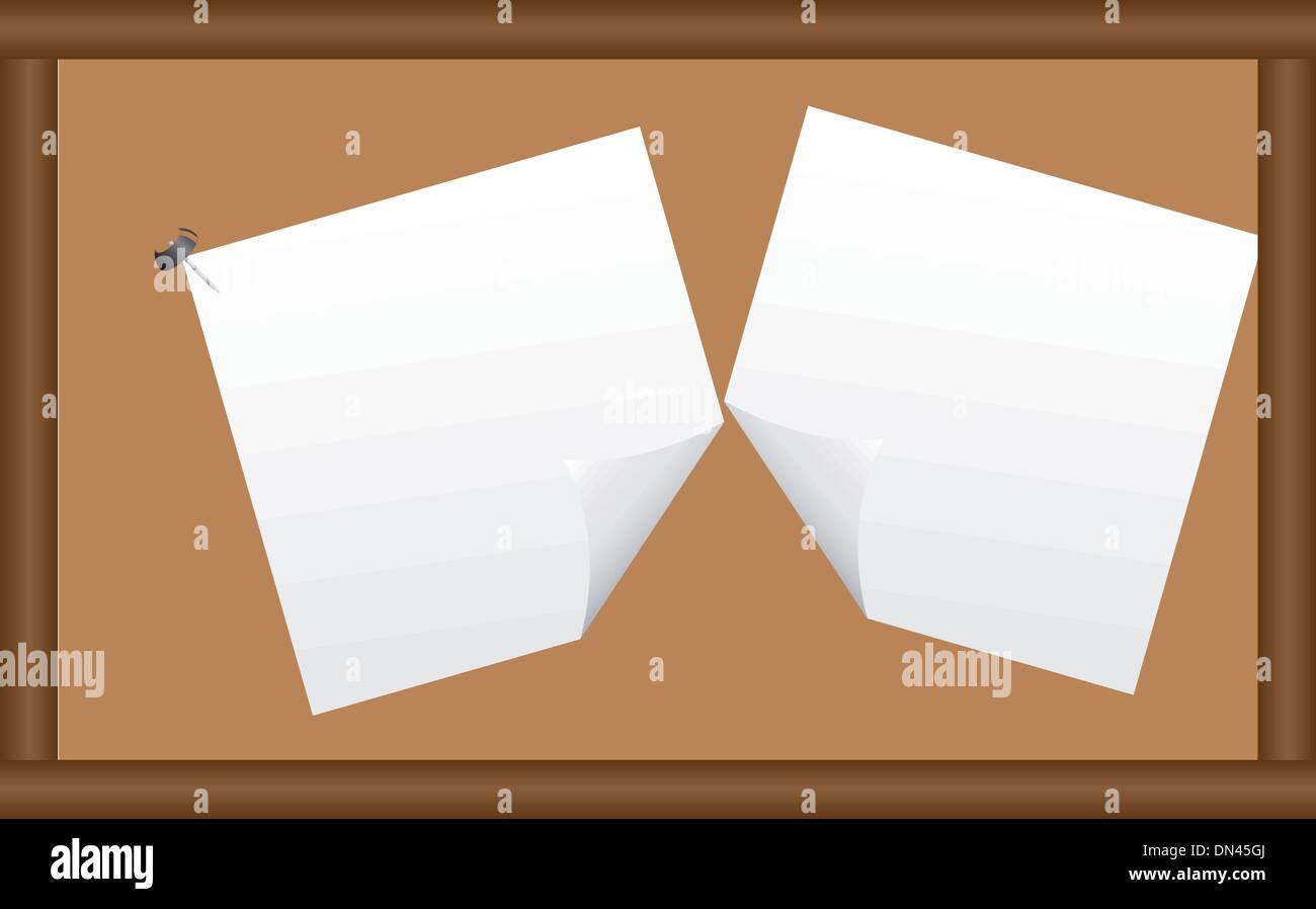 Board bulletin clipboard billboard Stock Vector Images - Alamy