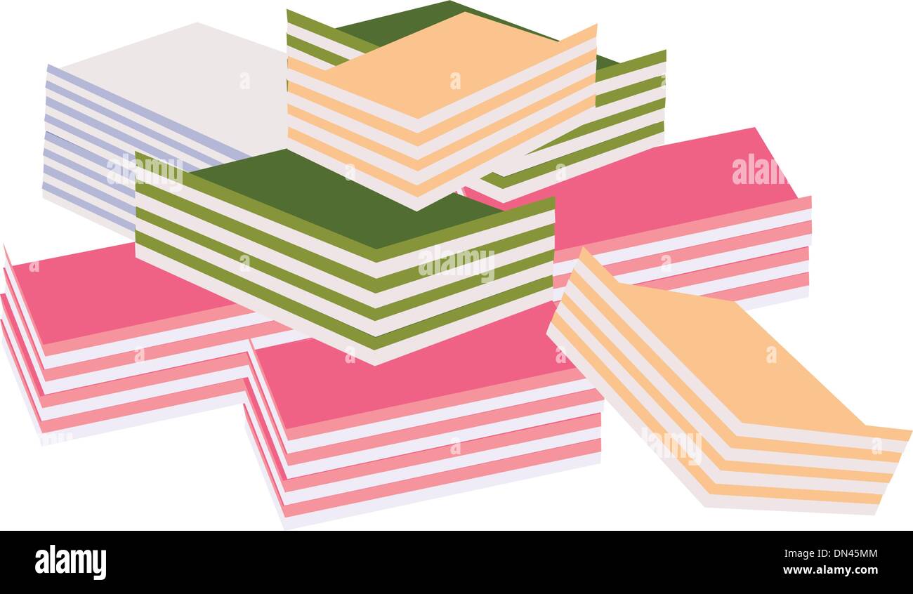 Layer cake Stock Vector Images - Alamy