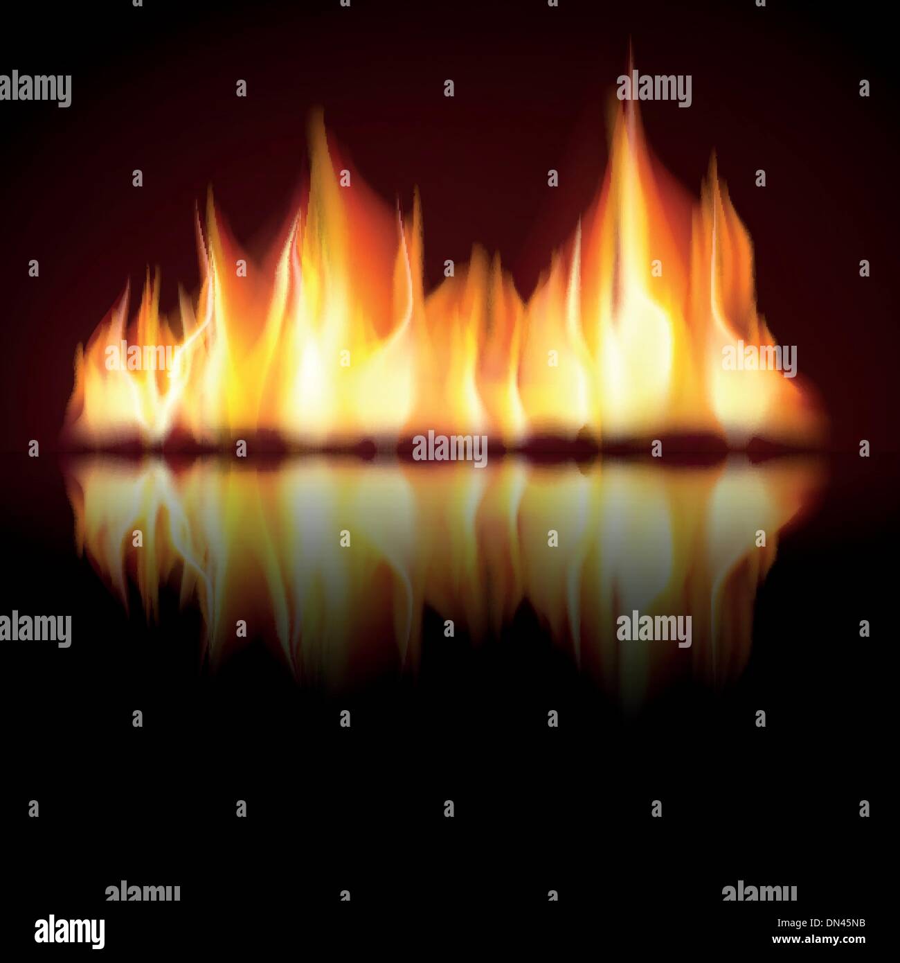 Fire flame blast on black hi-res stock photography and images - Alamy