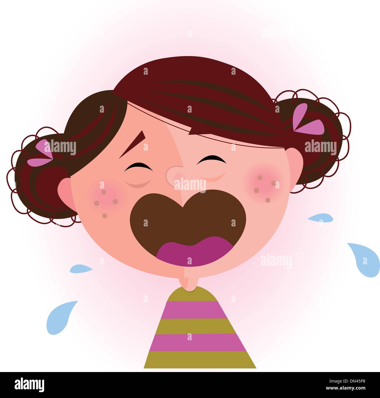 Cartoon Girl Crying Stock Photos & Cartoon Girl Crying Stock Images - Alamy