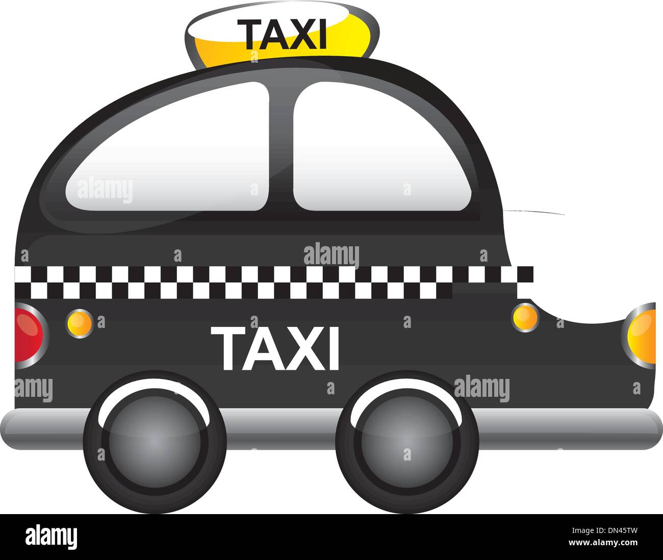 Taxi vector vectors hi-res stock photography and images - Alamy