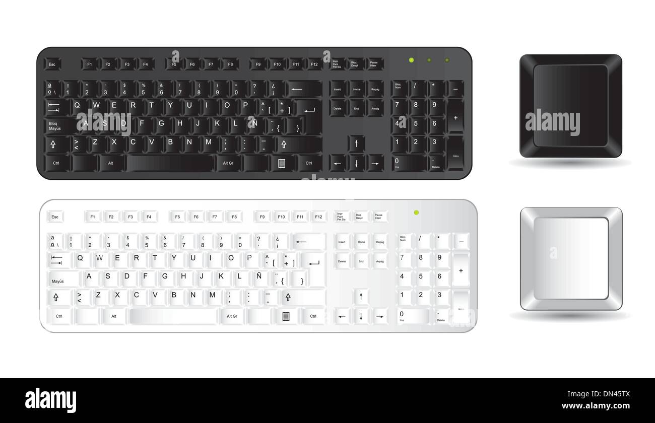 Keyboard enter Stock Vector Images - Alamy