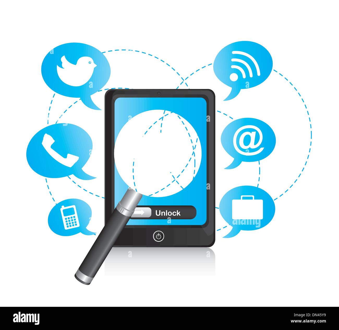 Conection vectors hi-res stock photography and images - Alamy