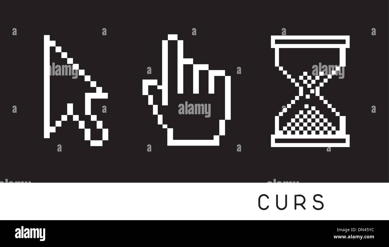 Cursor selection vector vectors hi-res stock photography and images - Alamy