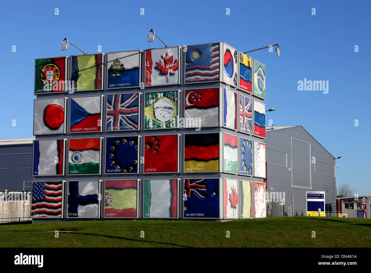 Silverstone flag hi-res stock photography and images - Alamy