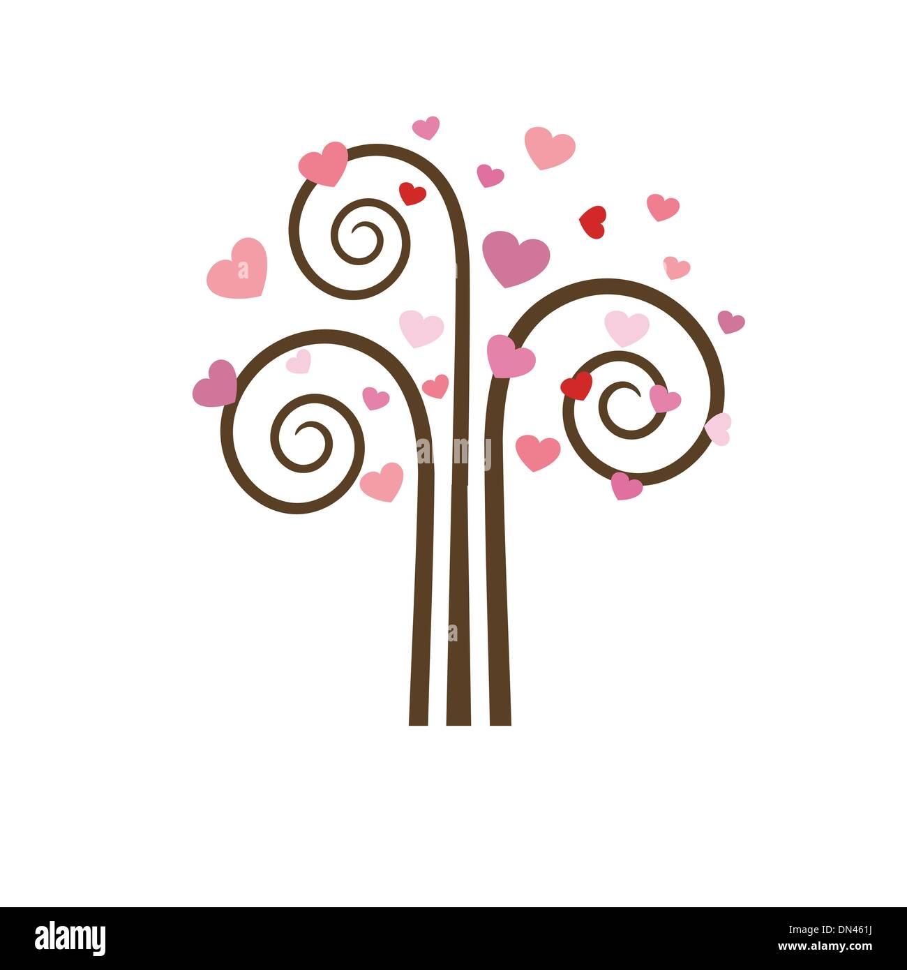 Illustration of beautiful spring background Stock Vector Image & Art ...