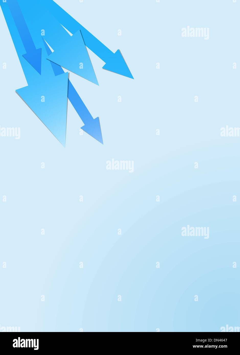 blue arrows background Stock Vector Image & Art - Alamy