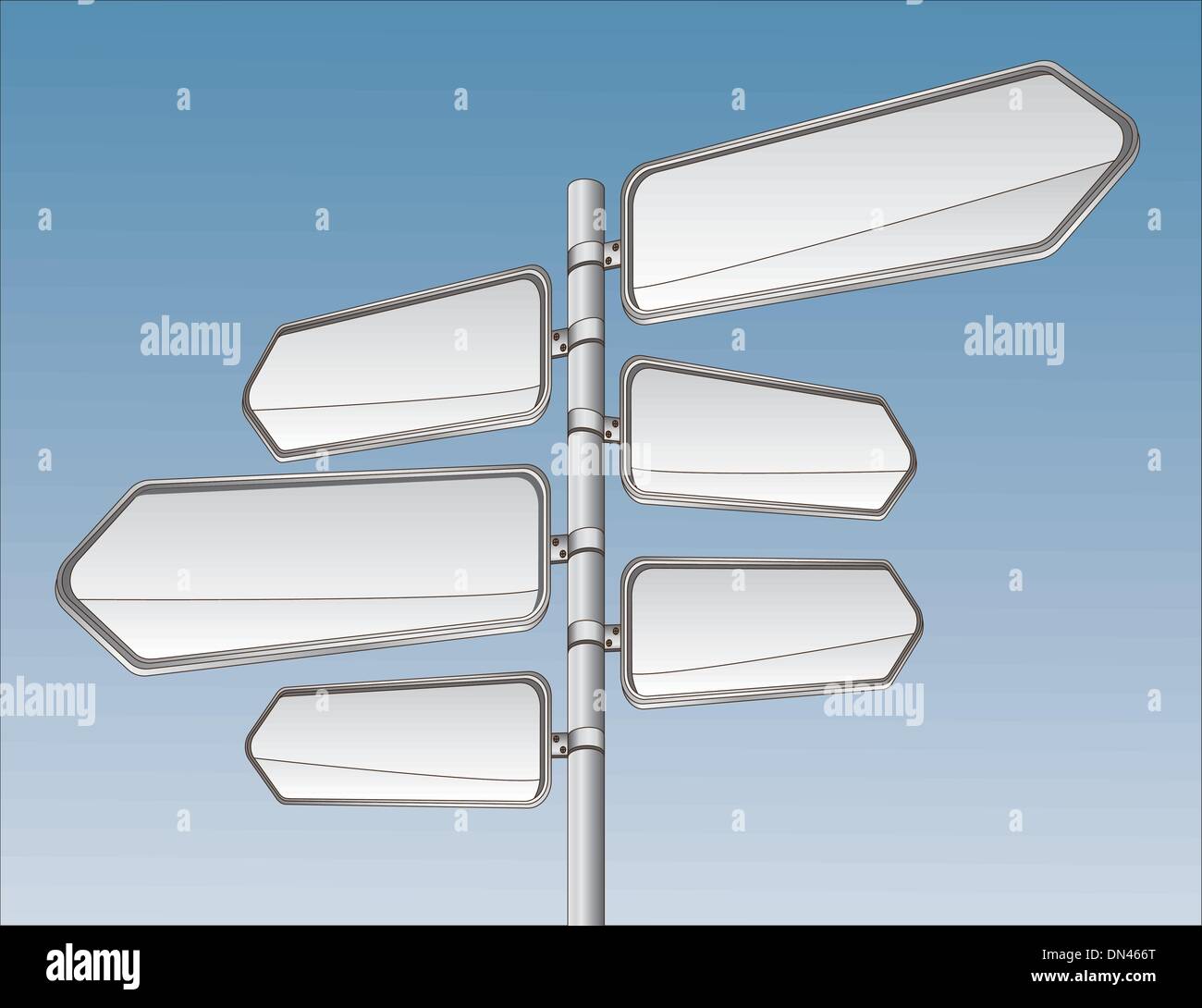 Multidirectional sign hi-res stock photography and images - Alamy