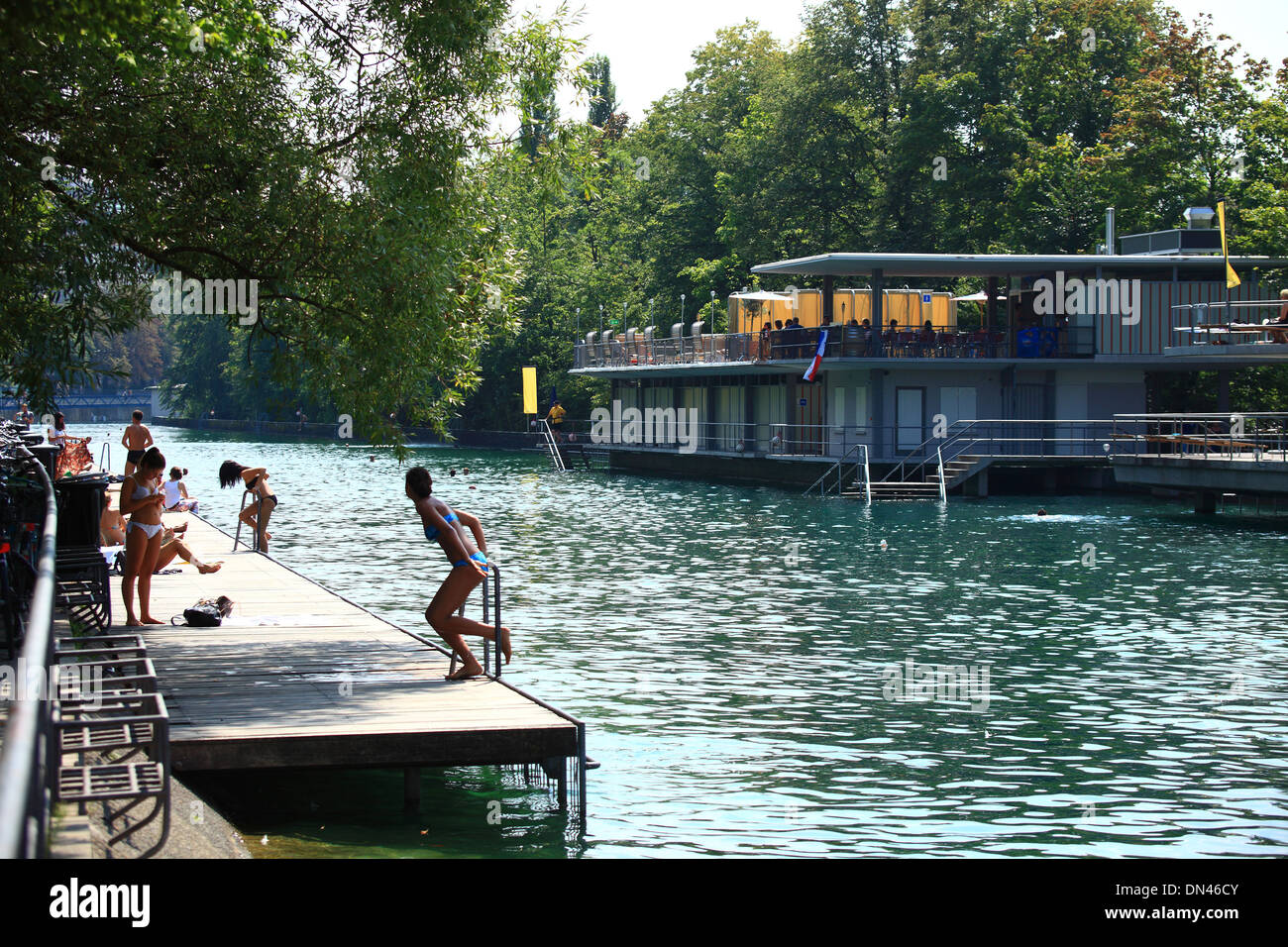 Switzerland, Zurich, Limmat river Stock Photo - Alamy