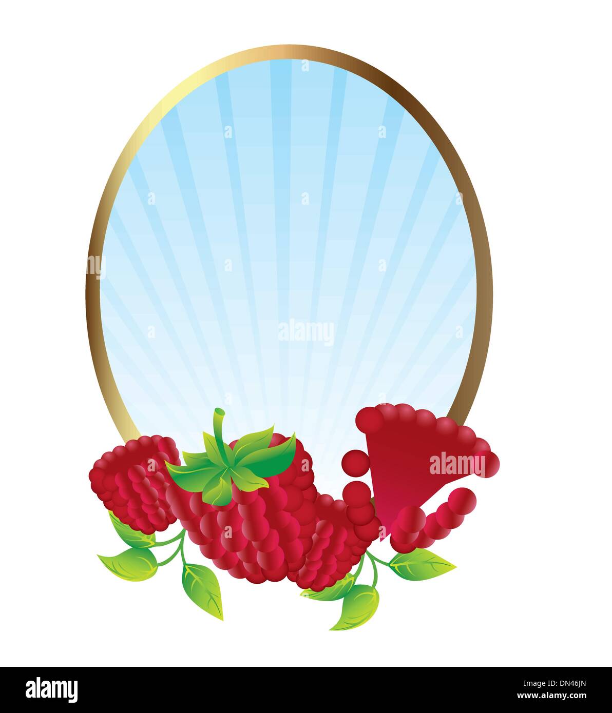 Raspberry label Stock Vector Images - Alamy