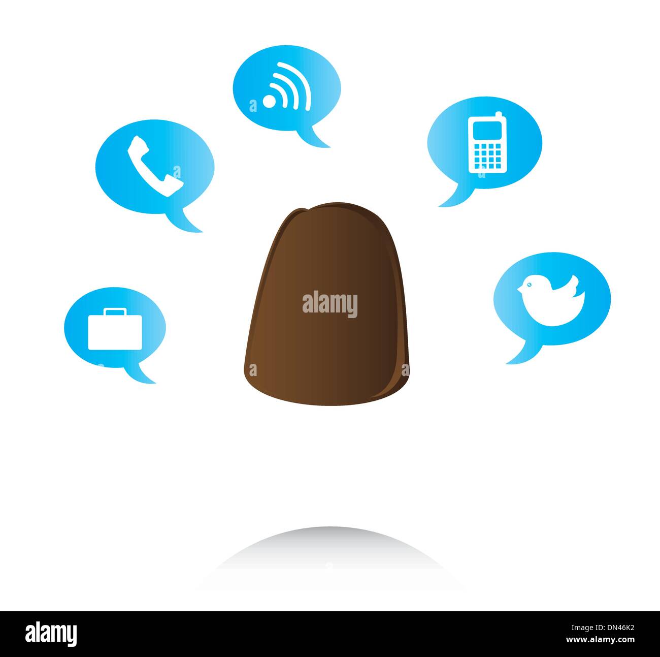 Member communication Stock Vector Images - Alamy