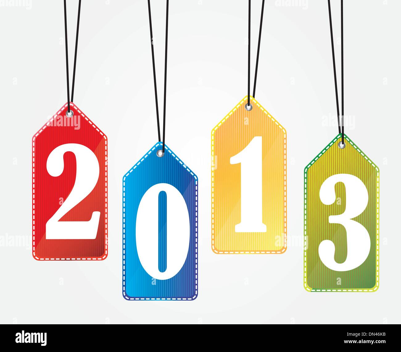 labels new year Stock Vector Image & Art - Alamy