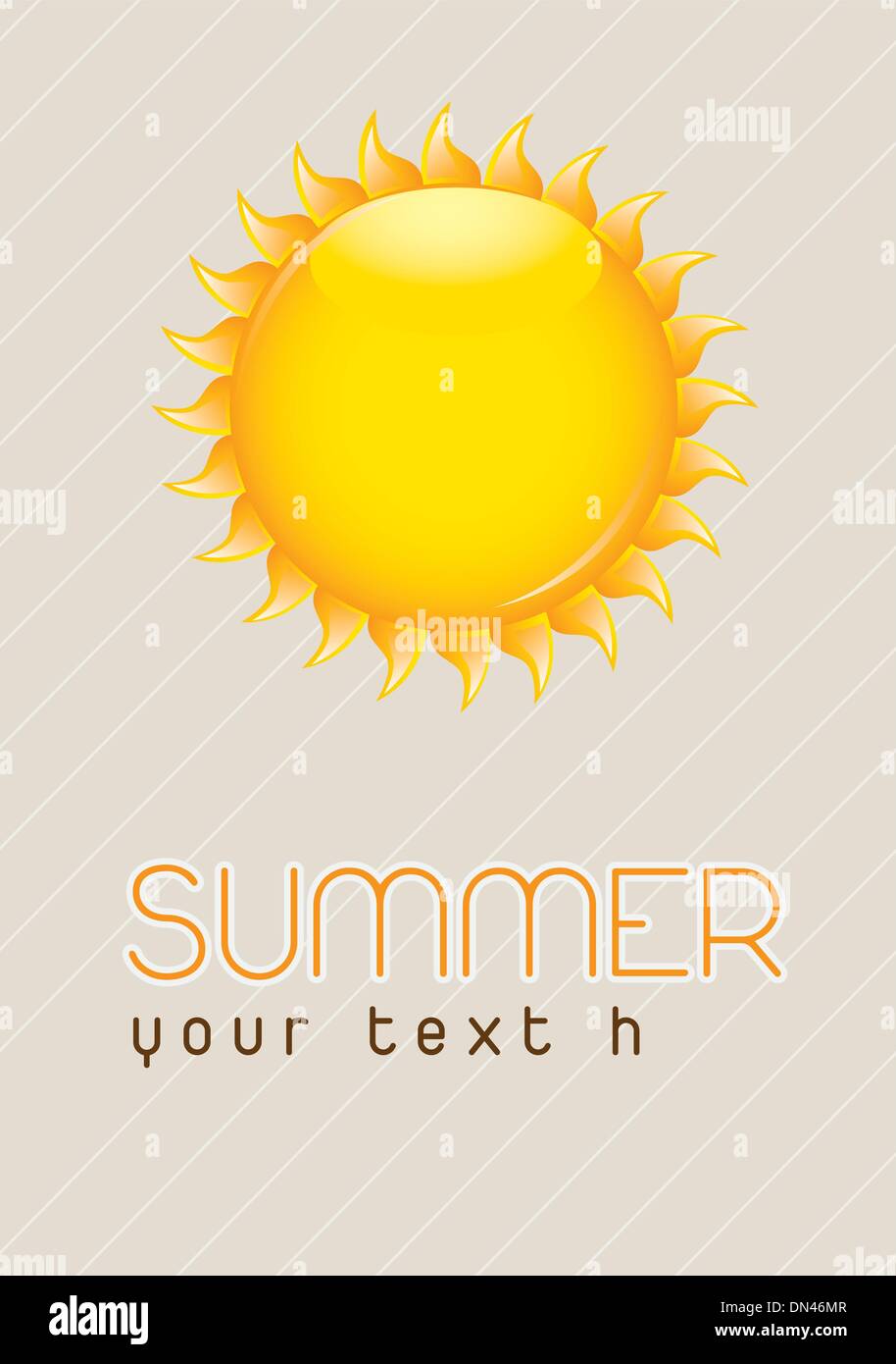 Big sun sunrise Stock Vector Images - Alamy