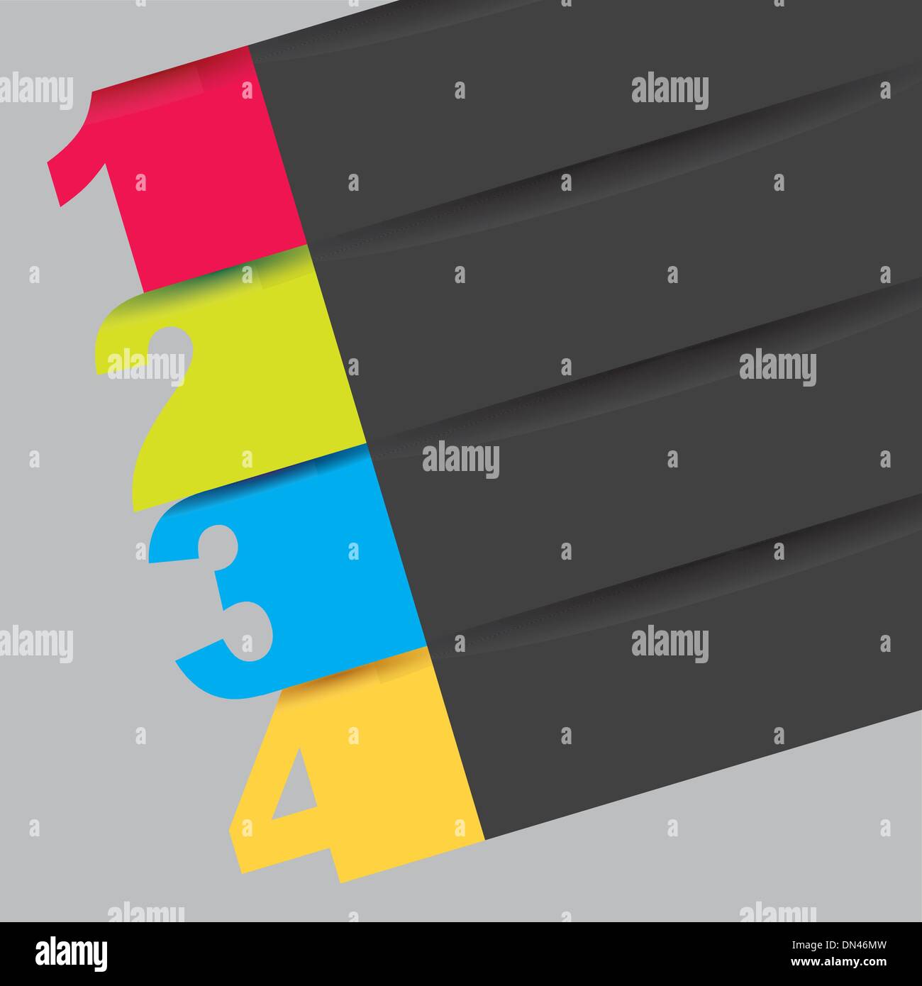 Gray numbers Stock Vector Images - Alamy