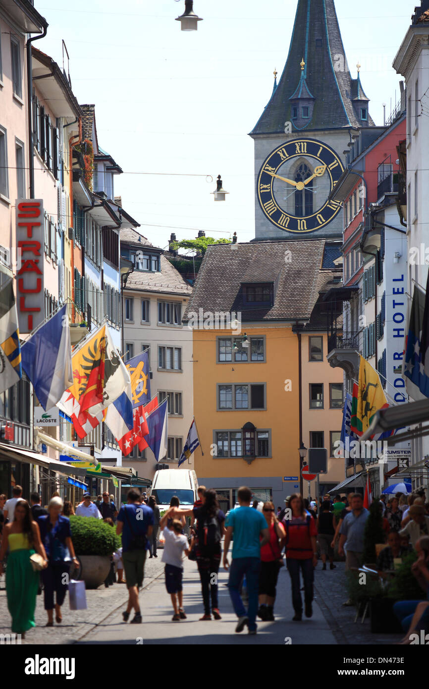 Switzerland, Zurich, old city Stock Photo - Alamy