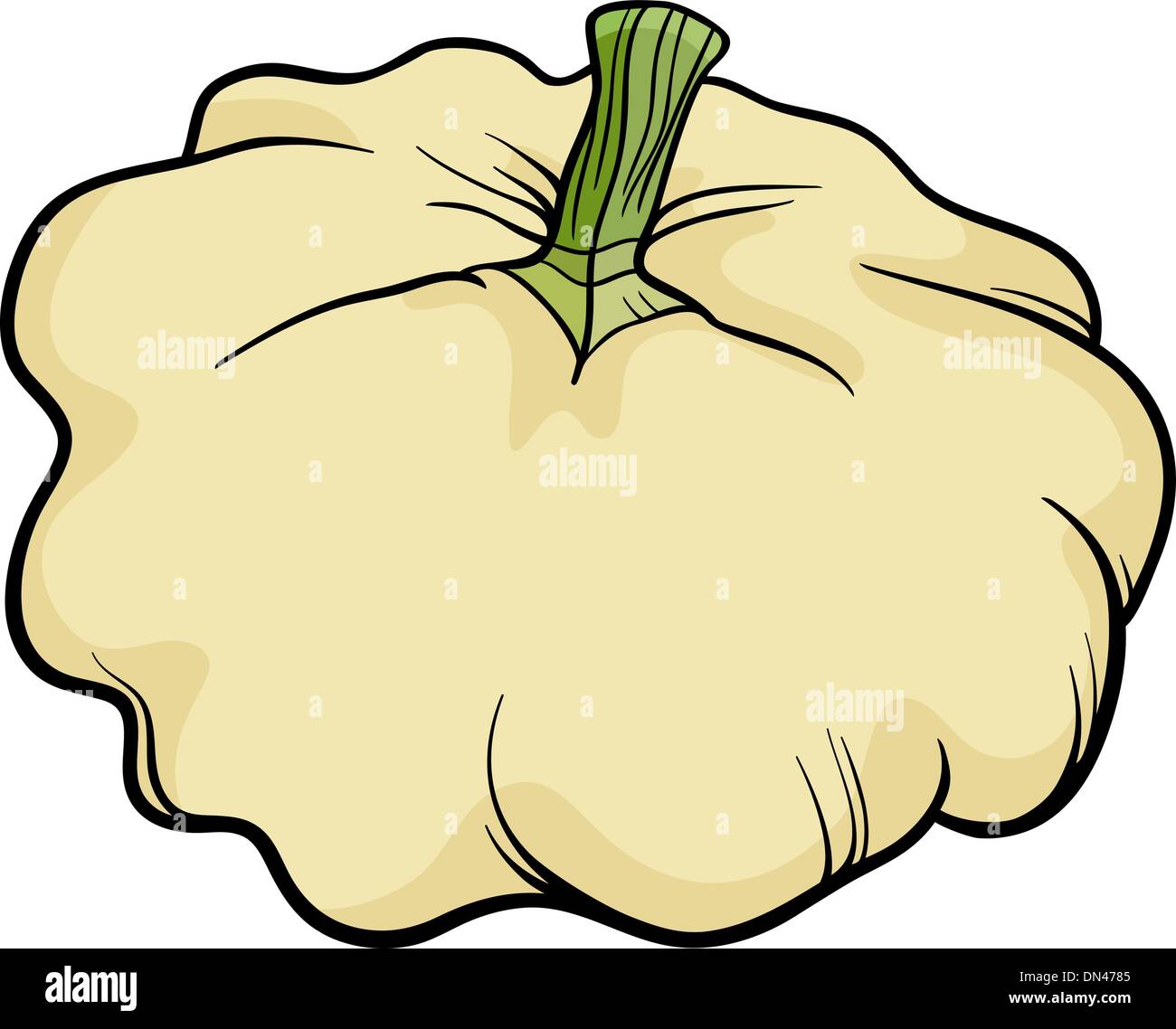 patison vegetable cartoon illustration Stock Vector Image & Art - Alamy