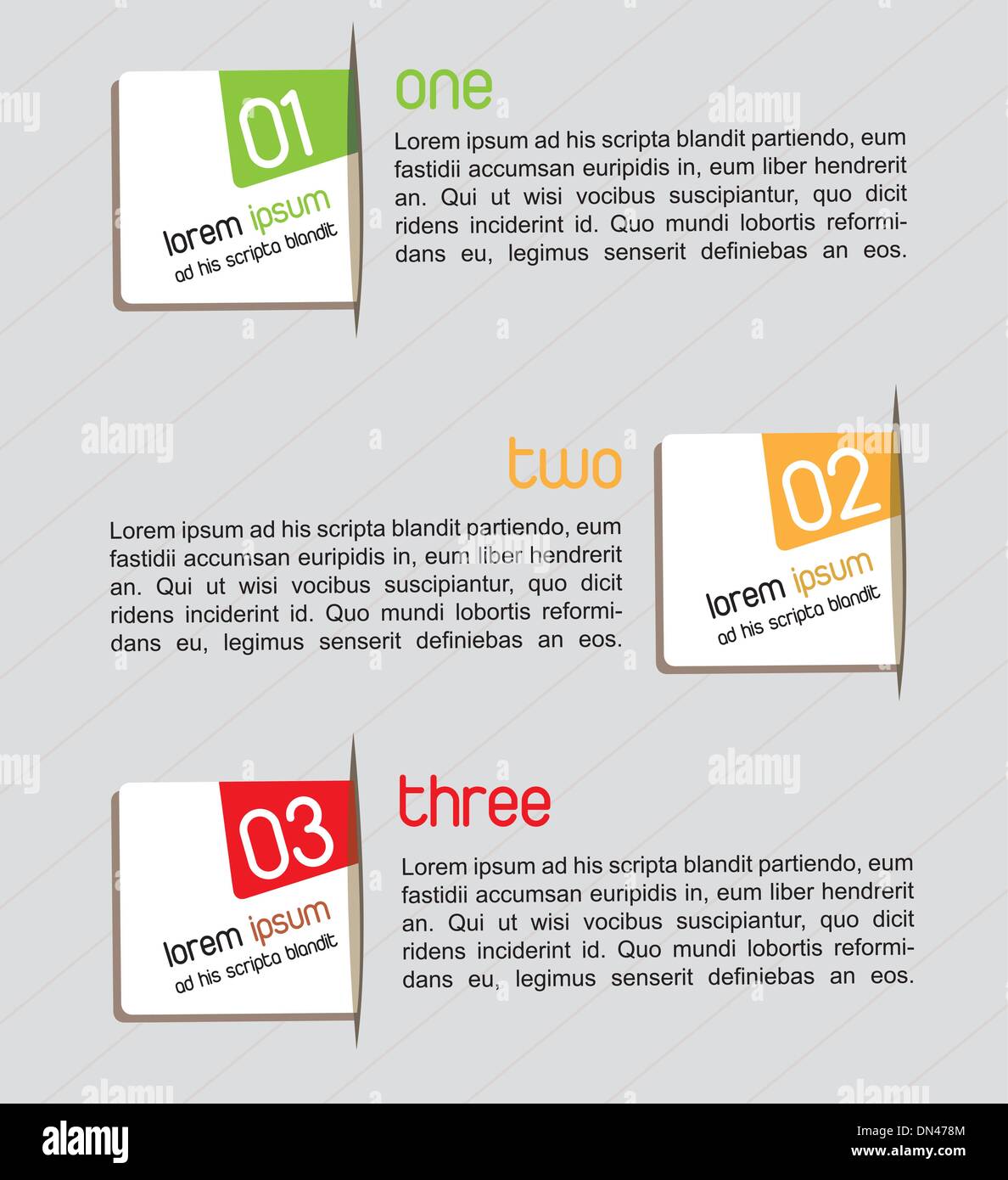 Simple steps Stock Vector Images - Alamy