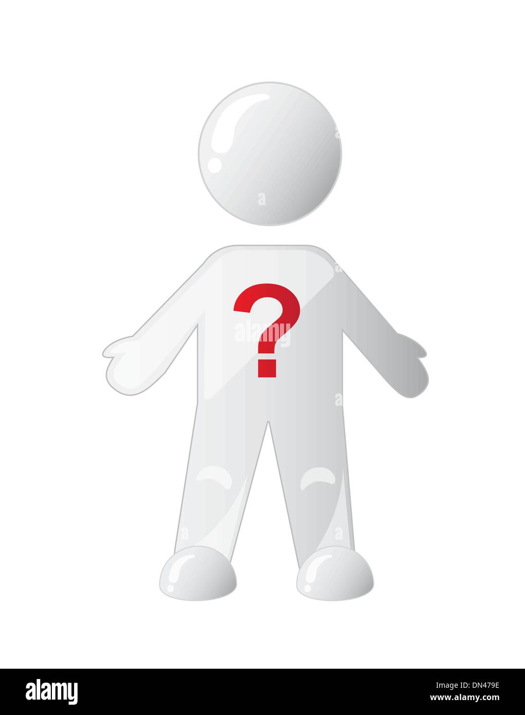 Question pose hi-res stock photography and images - Alamy