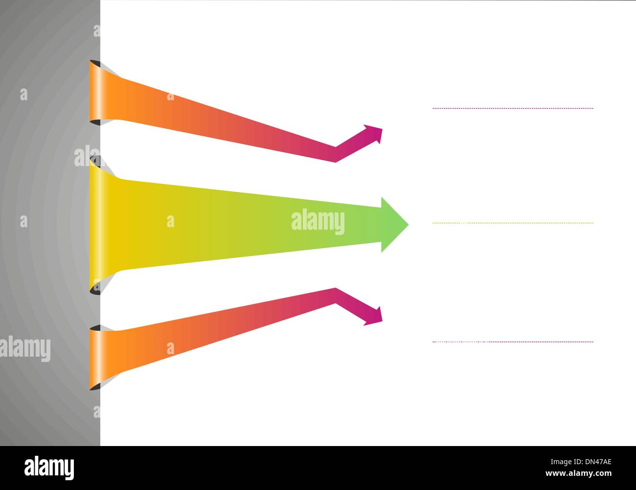 Three arrows Stock Vector Images - Alamy