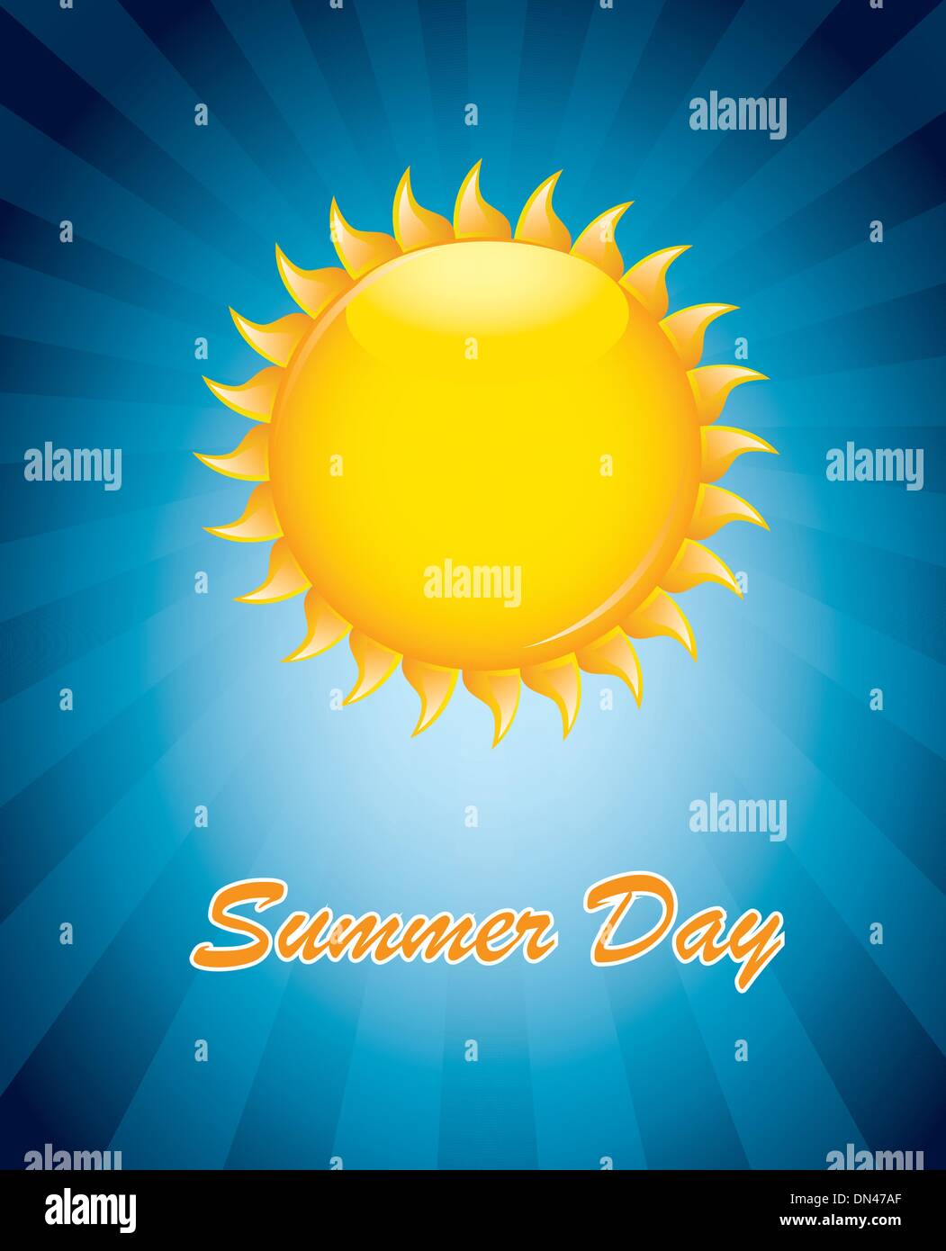 Big sun sunrise Stock Vector Images - Alamy