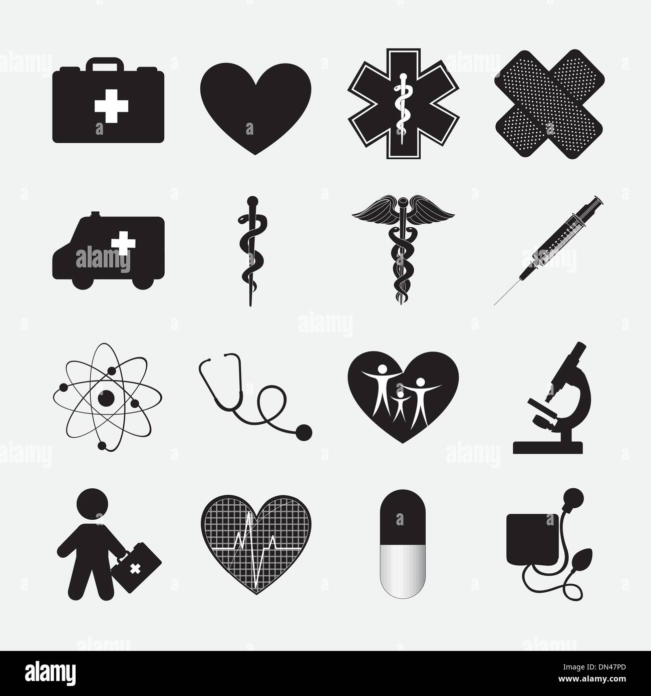 Health icon hi-res stock photography and images - Alamy