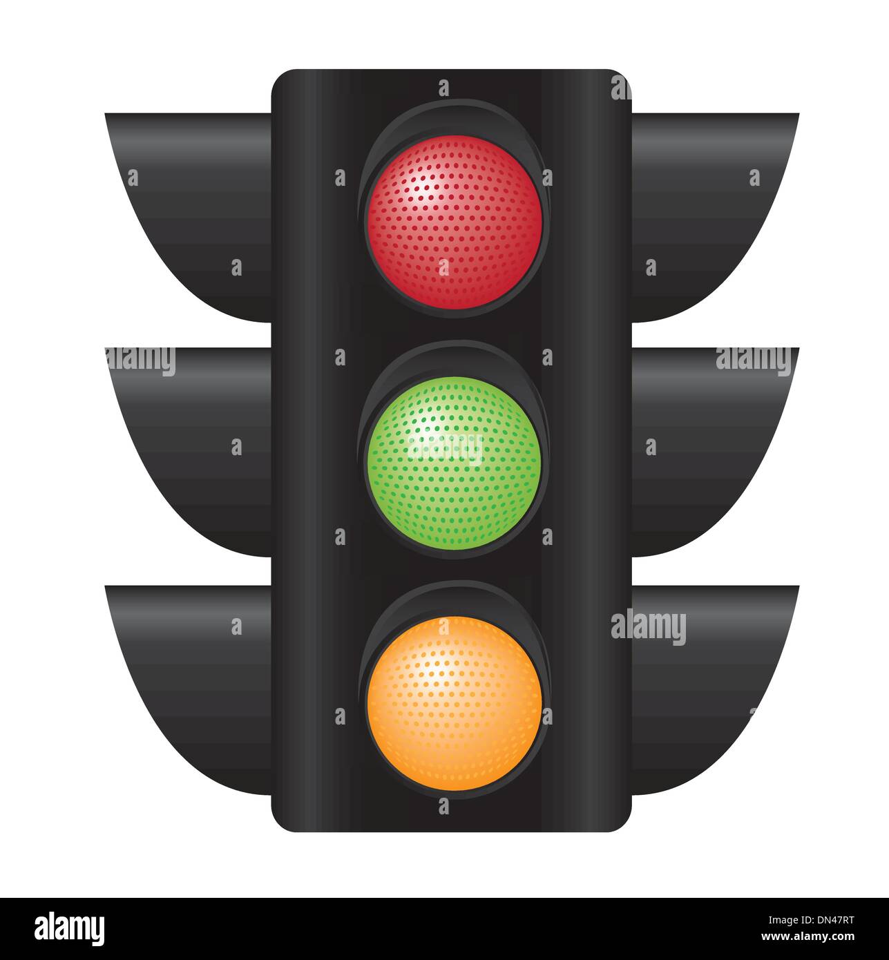 Isolated semaphore lights design Stock Vector Images - Alamy