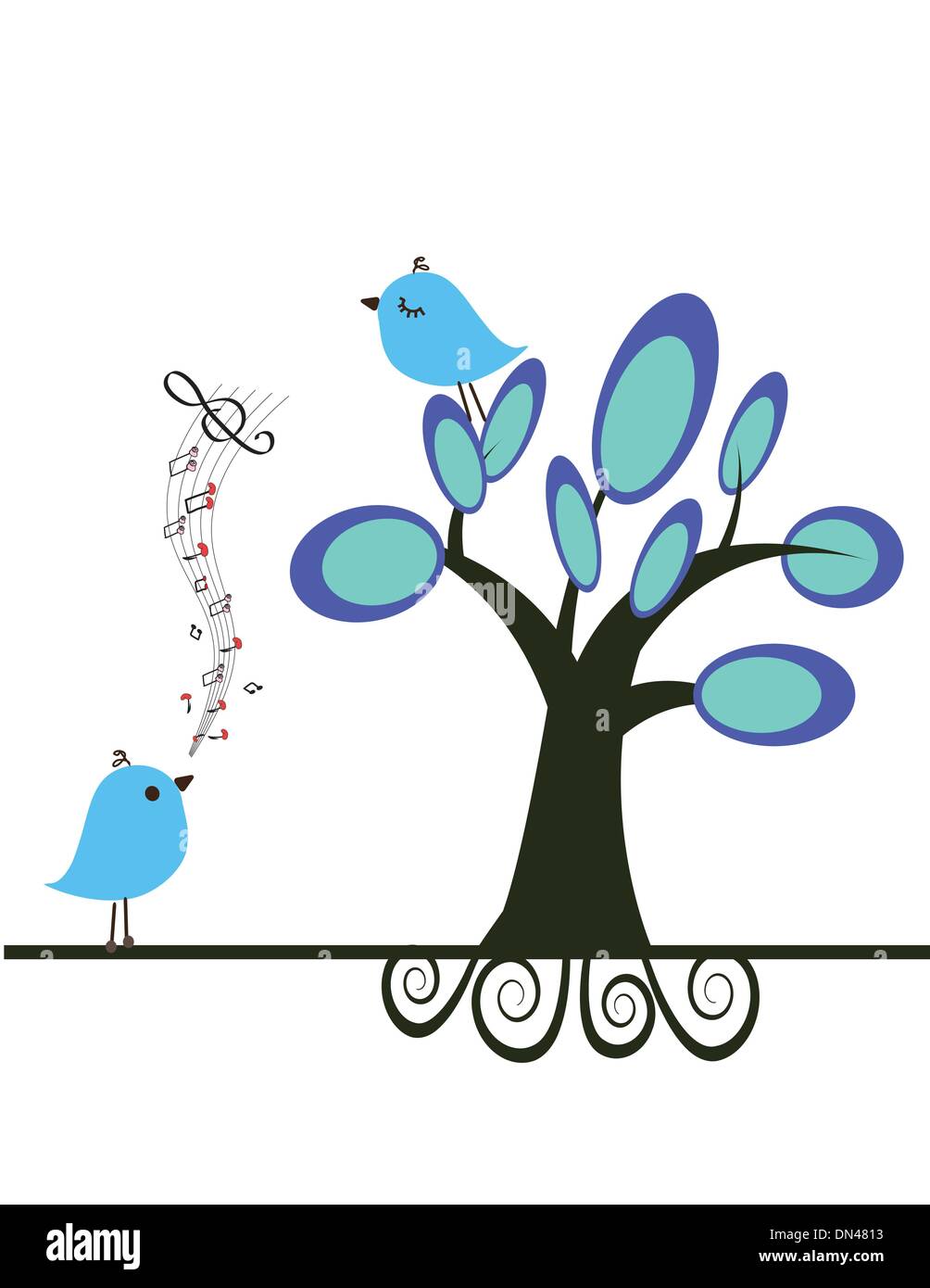 Love song two blue hi-res stock photography and images - Alamy