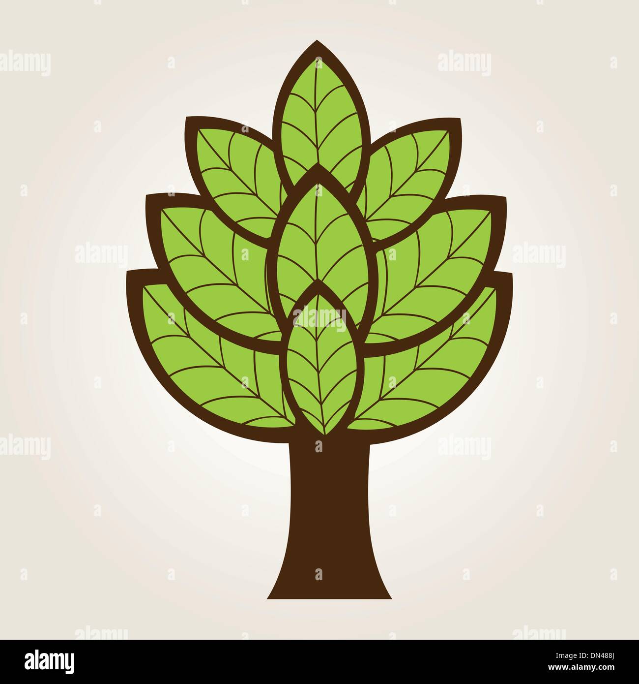 Illustration of beautiful spring background Stock Vector Image & Art ...