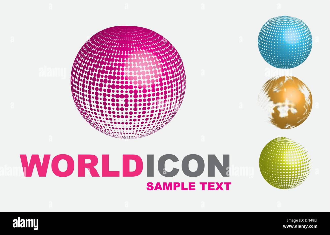 World icon hi-res stock photography and images - Alamy