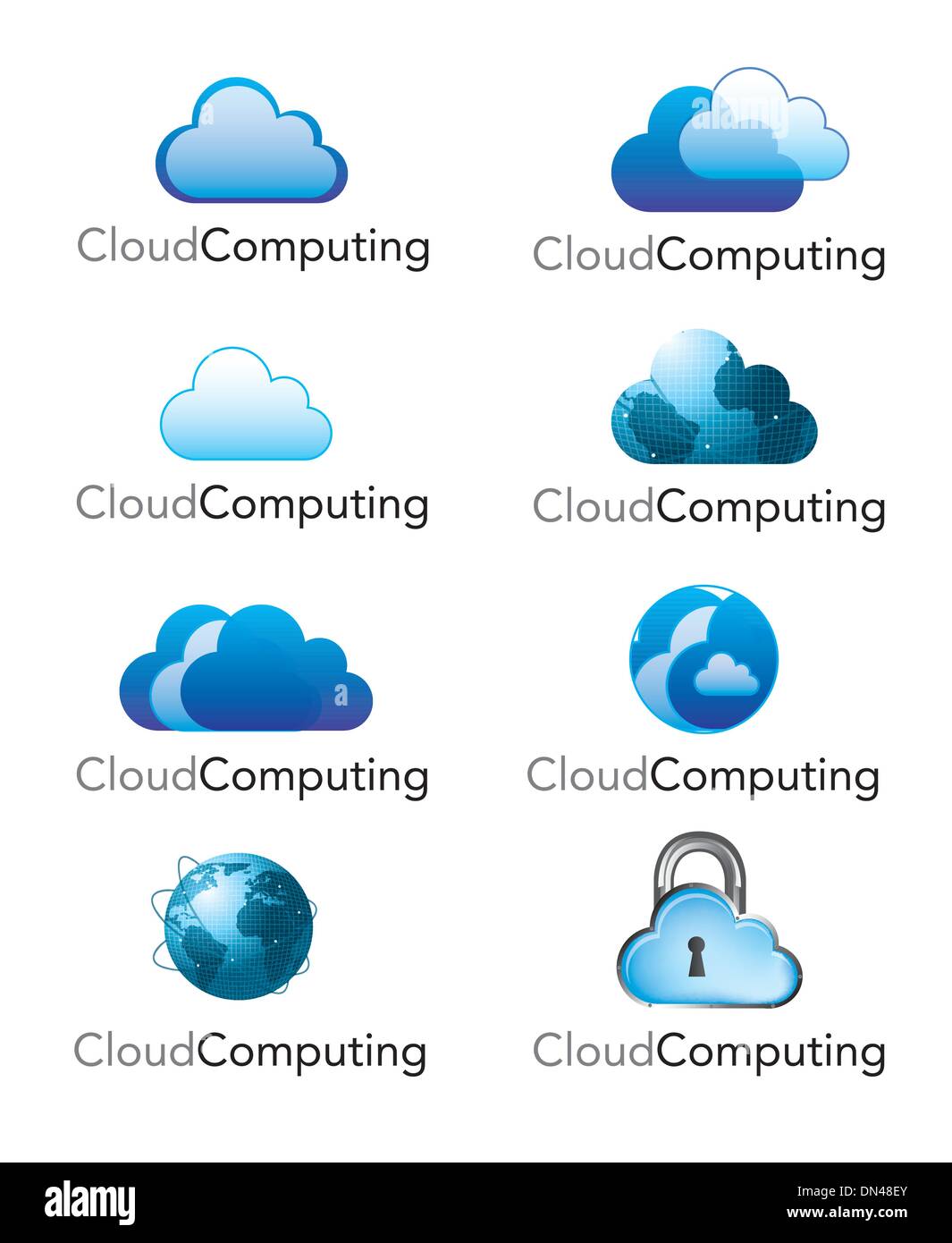 Equator clouds Stock Vector Images - Alamy