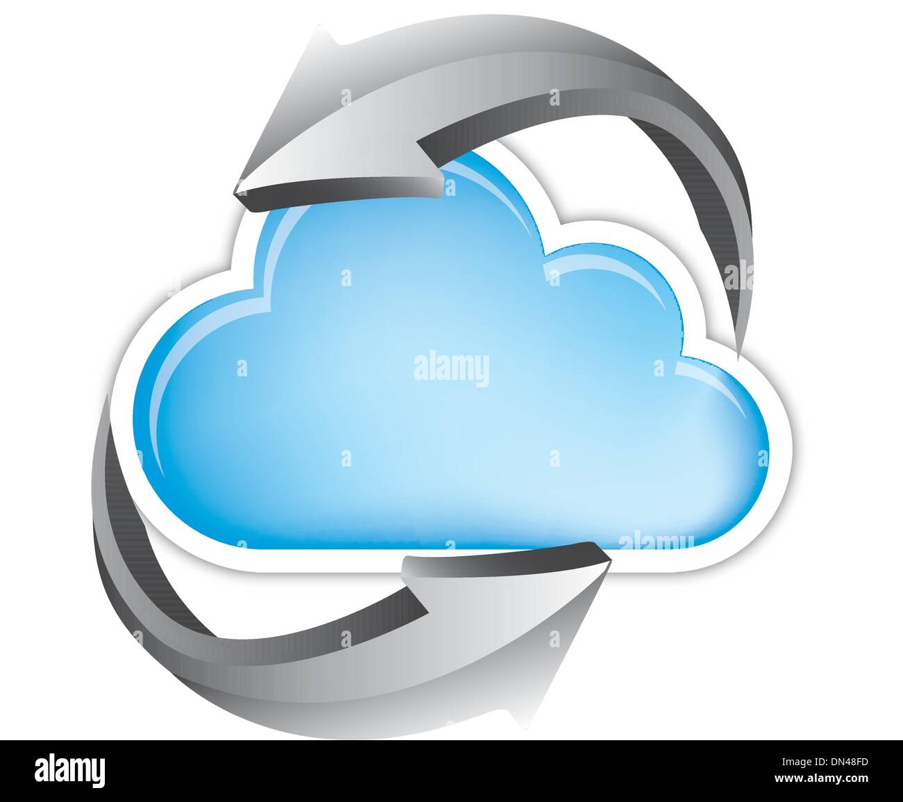 Cloud platform vector vectors hi-res stock photography and images - Alamy