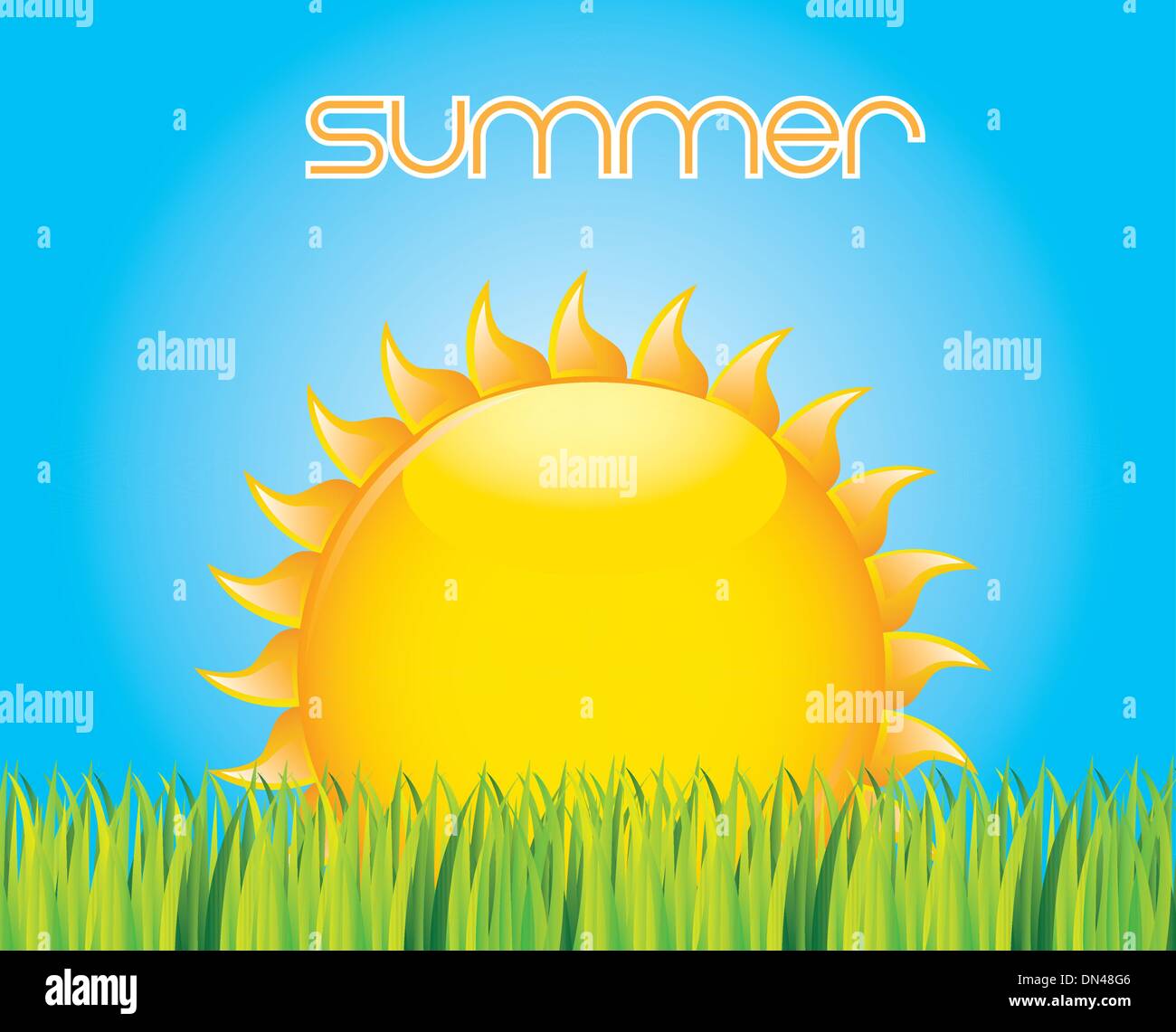 Summer september Stock Vector Images - Alamy