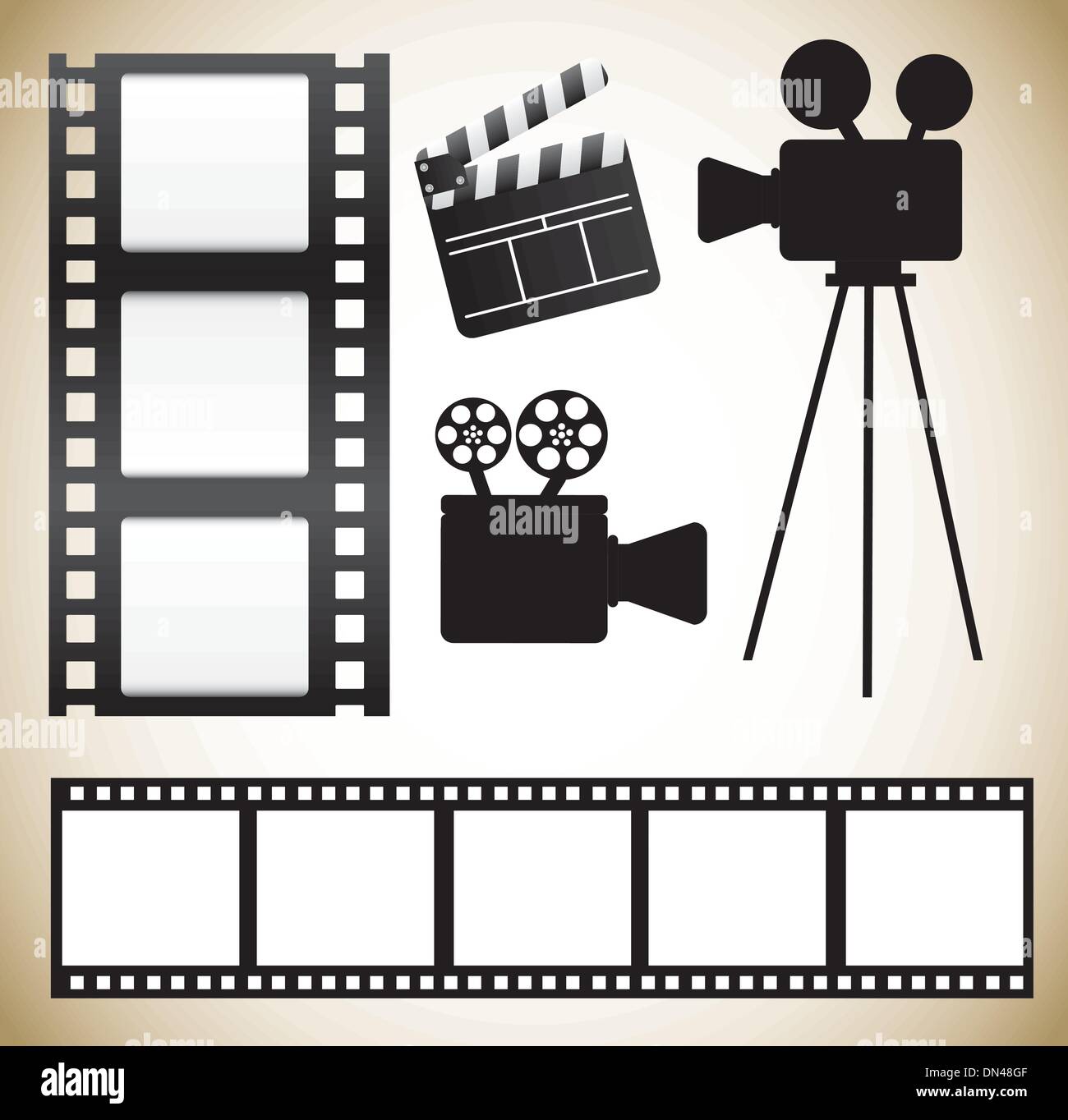 Old cinema and lights hi-res stock photography and images - Alamy