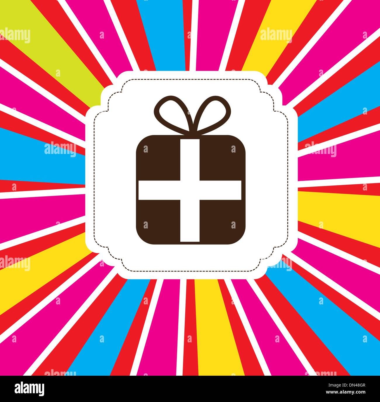 Cute gift Stock Vector Images - Alamy