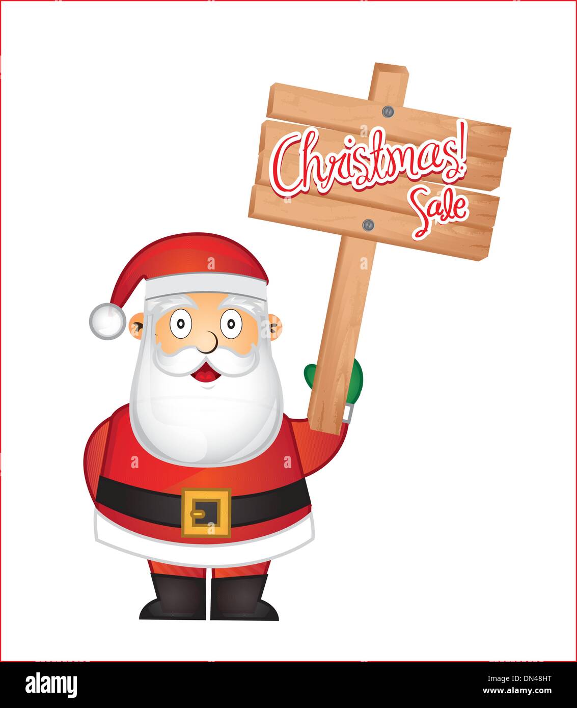Santa special vector vectors Stock Vector Images - Alamy