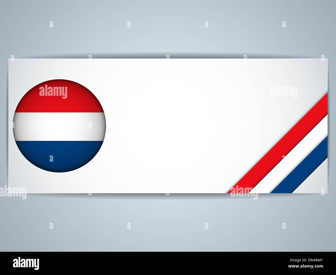 Vector - Netherlands Country Set of Banners Stock Photo - Alamy